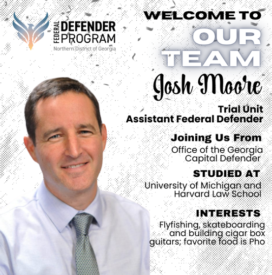 Welcome, Josh Moore! – THE BLUE NOTES BLOG